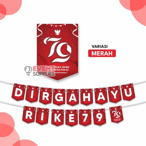 Jual Banner Dirgahayu Kemerdekaan RI Ke 79 Lengkap Dekorasi HUT RI ...