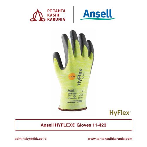 Jual Ansell HYFLEX Gloves 11-423 Industrial & Heat Reistant Puretough P3000 (Sarung Tangan ...