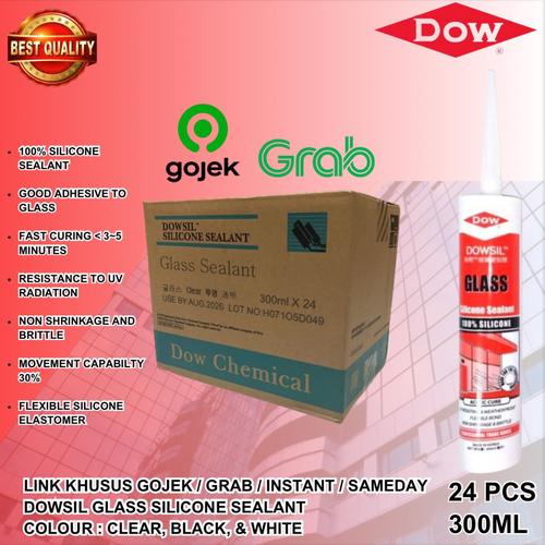 Jual Lem Kaca/Aquarium/Silicone Sealant DOWSIL GLASS AceticCure(GRAB ...