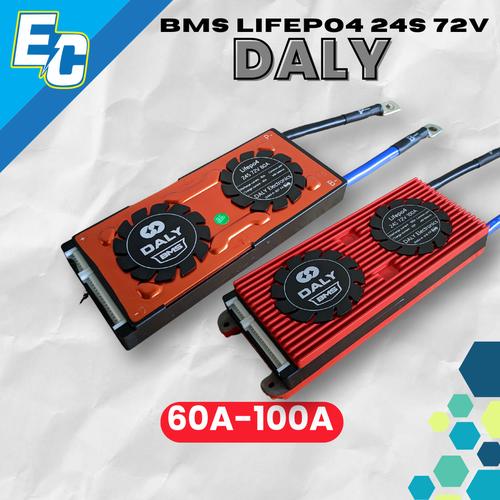 Jual DALY BMS 24S 72V Lifepo4 60A,80A,100A - 60A - Kab. Bantul - E ...