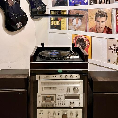 Jual Technics Complete Vintage Home Audio Stereo System Turntable ...