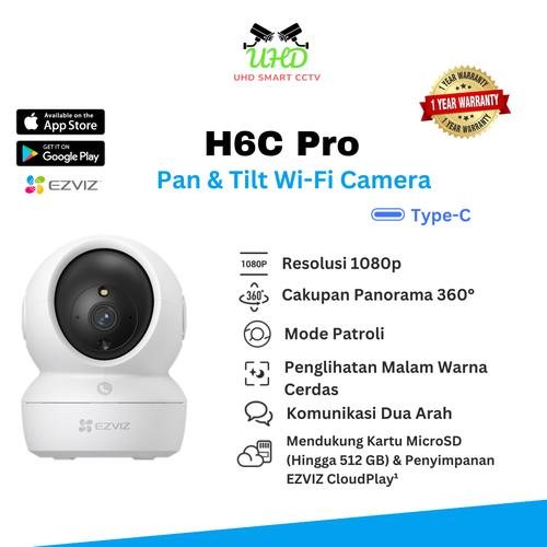 Jual EZVIZ - H6C 2MP Pan & Tilt Smart Home Camera Cctv Indoor - Jakarta ...