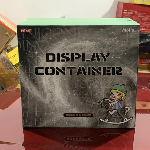 Jual Pop Mart Display Container Luminous Molly Anniversary Statues ...