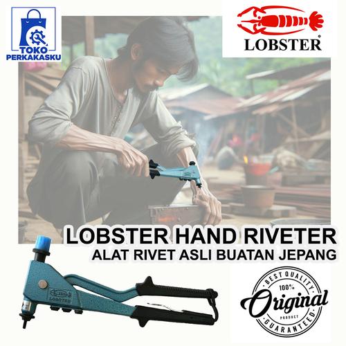 Promo ORIGINAL | ASLI JEPANG !! | LOBSTER HAND RIVETER | NUT RIVETING ...