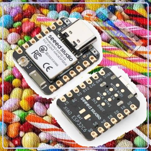 Jual XIAO ESP32C6 support for various wireless connectivity: 2.4GHz Wi ...