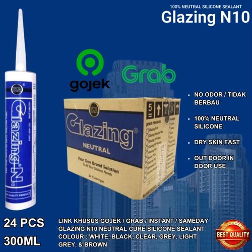 Jual Lem Kaca/Lem Silicone Sealant GLAZING N10 Link Grab Gojek Harga ...