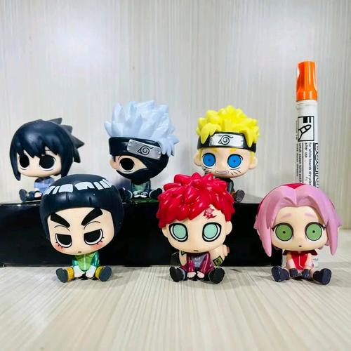 Jual mainan miniso blind box naruto chibi sitting deidara itachi uchiha ...