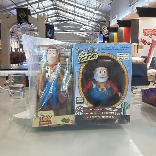 Jual Mattel Toy Story Woody's Round Up Woody & Stinky Pete Box Pack ...