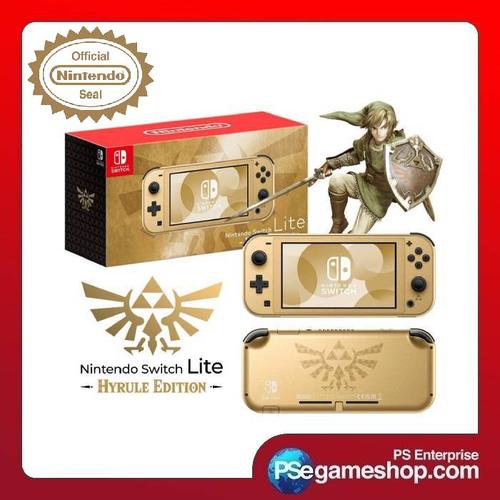 Promo Nintendo Switch Lite Console Hyrule Zelda Gold Edition Cicil 0% ...