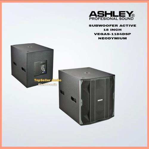 Jual Subwoofer Active 18 Inch Ashley Vegas 1184-Dsp Original ...