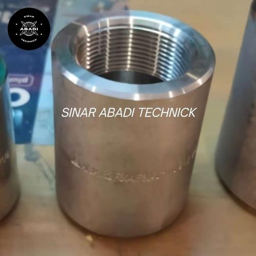 Jual 3/8" INCH SOCKET / COUPLING STAINLESS SS304 CLASS 3000 DRAT NPT ...