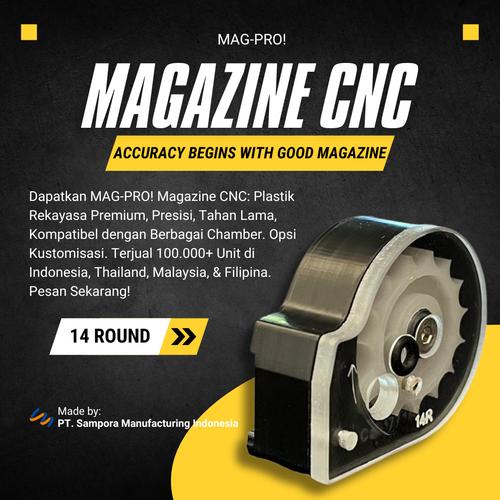 Jual MAG-PRO! CNC 14R Presisi & Anti Macet - Mix - Kab. Sukabumi ...