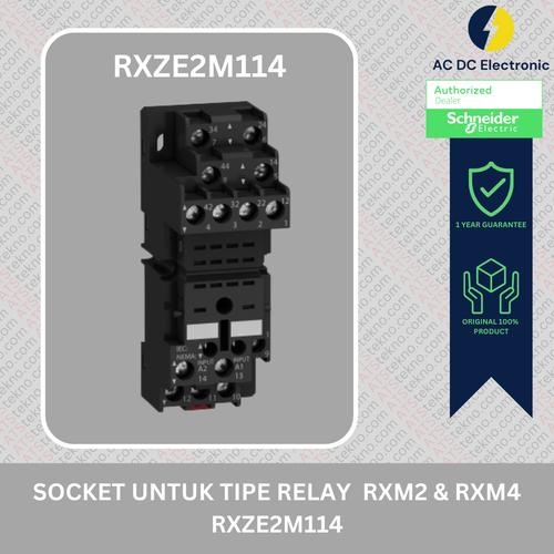 Jual Socket Schneider untuk Tipe Relay rxm2 & rxm4 - rxze2m114 - Kota Surabaya - AC DC ...