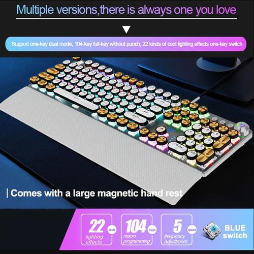 Promo Keyboard Gaming Multimedia Mechanical AULA F2088 CDkeycaps ...