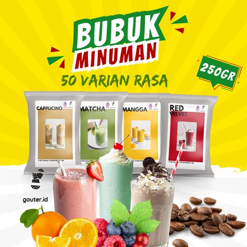 Jual BUBUK MINUMAN RASA 250GR / SERBUK MINUMAN ANEKA RASA / POWDER ...