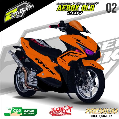 Jual (COD) TERBARU Decal Sticker Aerox 155 Old Full body-New desain ...