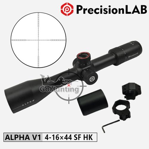 Jual TELESKOP ALPHA V1 4-16X44 SF HK PRECISION LAB, TEROPONG ALPHA 4 ...