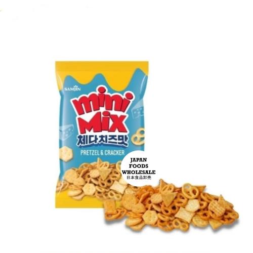 Jual Samjin Mini Mix Cheddar Cheese Taste / biskuit korea / cemilan ...