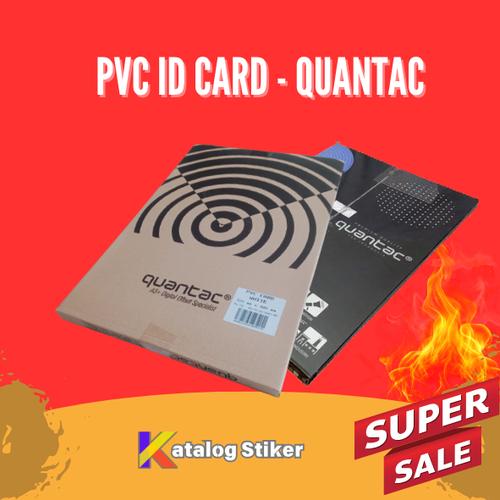Promo Bahan ID Card PVC Laser Quantac | Member Card | Name Tag ...