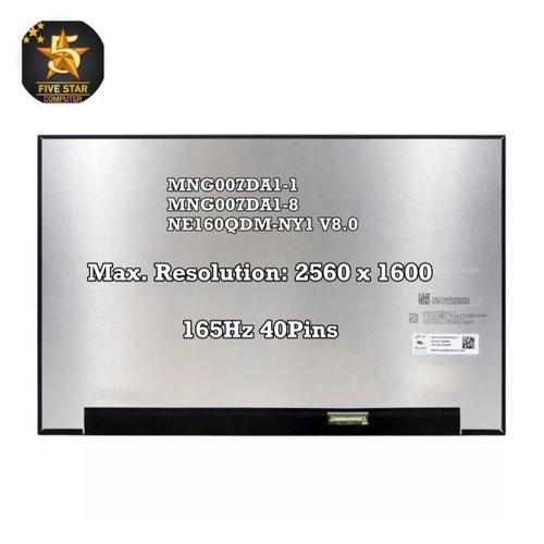 Jual Layar Led Lcd Laptop Dell Gaming G16 7620 Model P105F NE160QDM-NY1 ...