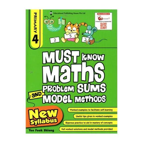 Jual ORIGINAL Must Know Maths Problem Sums Model Methods P4 - Kab ...