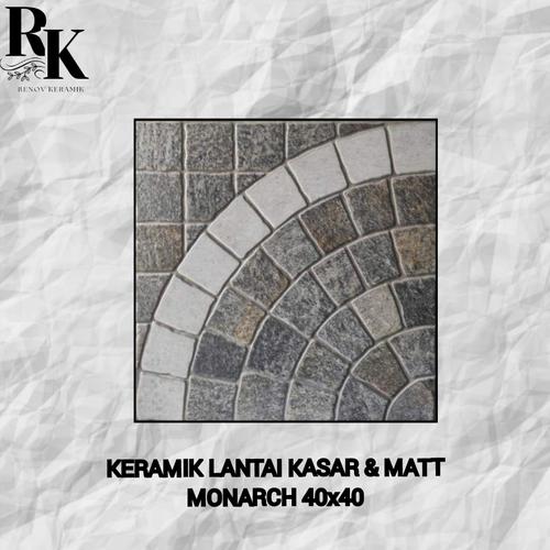 Jual KERAMIK LANTAI KASAR & MATT MONARCH 40x40 - Jakarta Utara - RenovKeramik | Tokopedia