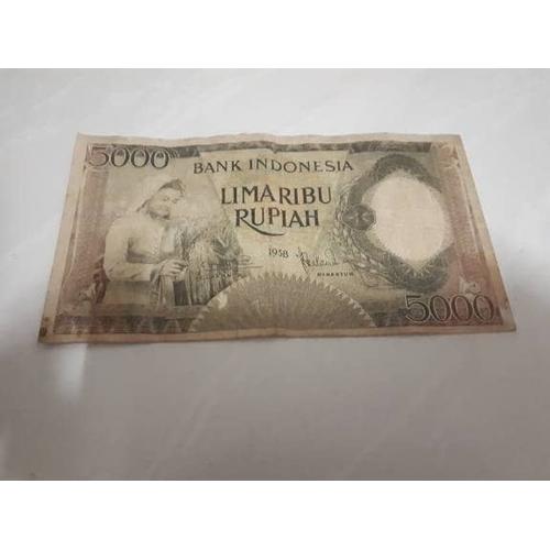 Jual Uang Kuno Jadul Rp 5000 Lima ribu rupiah koleksi - Jakarta Barat ...