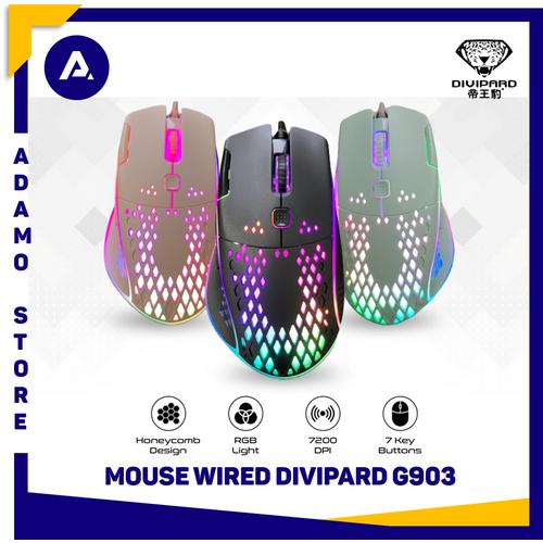 Jual Mouse Gaming Honey Comb USB Divipard G903 RGB Effects 7200 DPI ...
