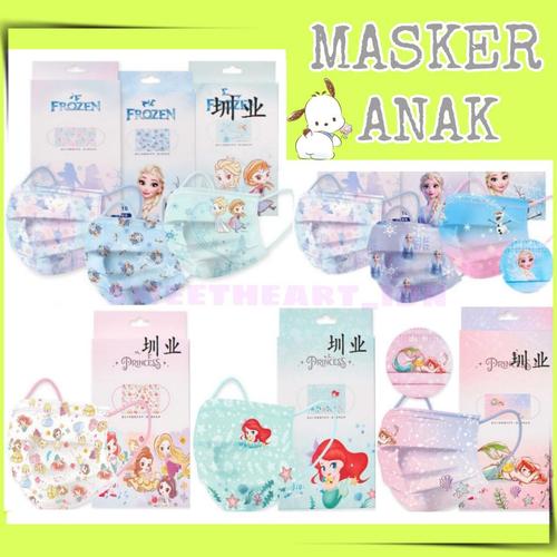 Jual Inti Masker Anak 3Ply Kf94 / Masker Dewasa 3 Ply Kemasan ...