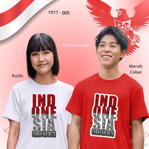 Jual T Shirt/Kaos Rohani Kristen Katolik - Edisi Kemerdekaan Indonesia ...