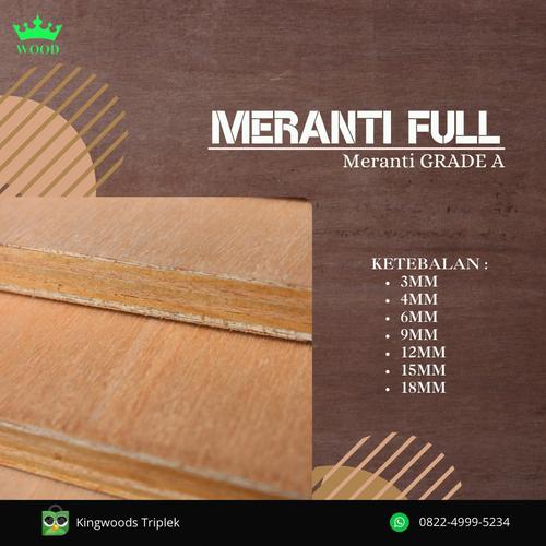 Jual Triplek 9MM Meranti Full - GRADE A - Kota Tangerang - Kingwoods ...