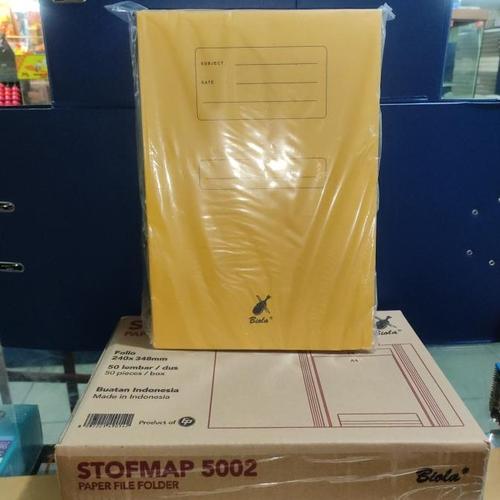 Jual NAERIS STOP MAP FOLDER FILE 5002 BIOLA DIAMOND KERTAS - Biola ...