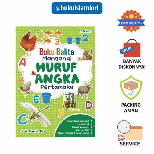 Jual Boardbook Anak Buku Balita Mengenal Huruf & Angka Pertamaku (Kak ...