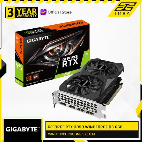 Promo GIGABYTE GeForce RTX 3050 WINDFORCE OC 6GB GDDR6 96-bit [GPU] Cicil 0% 3x - Jakarta Utara ...