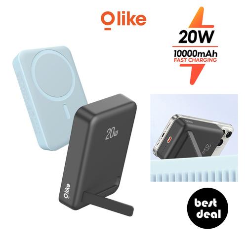 Jual Olike P302 20w Max Fast Charging Powerbank 15w Magnetic Wireless ...
