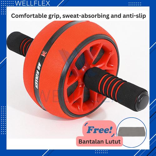 Jual Abs Roller Roda Otot Perut Alat Kebugaran Dorong Abdominal Muscle ...