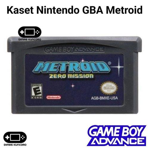 Jual Kaset Nintendo Gba Metroid Gameboy Ds Fat Lite Nds Game Boy Zero ...