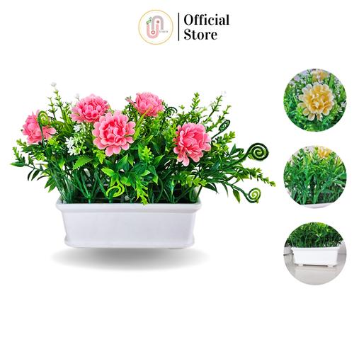 Jual Tanaman Hias Mini Bunga Seruni Aurora Plastik Pajangan Dekorasi ...