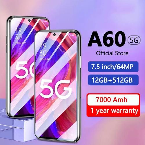 Jual HP Baru A60 Handphone Original 7.5inci ori Smartphone handphone ...