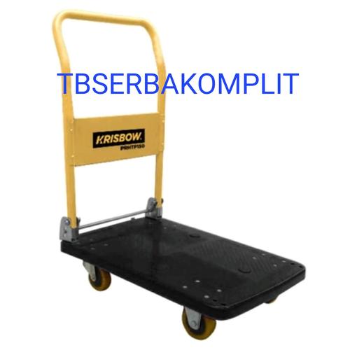 Jual Troli Barang 150kg Trolley Platform Hand Truck 150 KG Roda PU ...