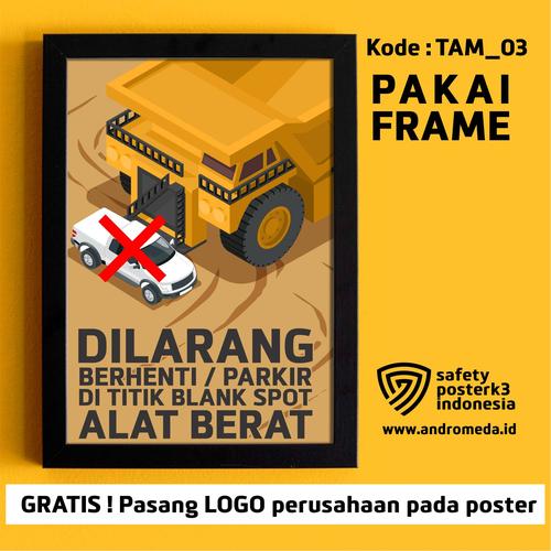 Jual Safety Poster Slogan K3 Tambang Batubara Timah Dilarang Berhenti ...