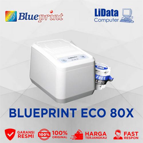 Jual Printer Thermal Dekstop 80 mm BLUEPRINT ECO80X USB + RJ11 - Kota Samarinda - LIDATA ...