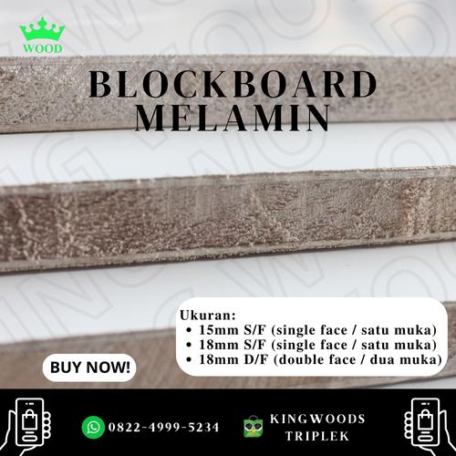Jual Blokmin 15MM / Blokboard Melamin 15MM - SATU MUKA ( SF ) - Kota ...
