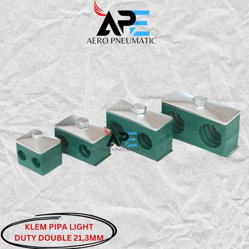 Jual 21.3MM KLEM PIPA LIGHT DUTY DOUBLE / KLEM PIPA STAUFF MODEL ...