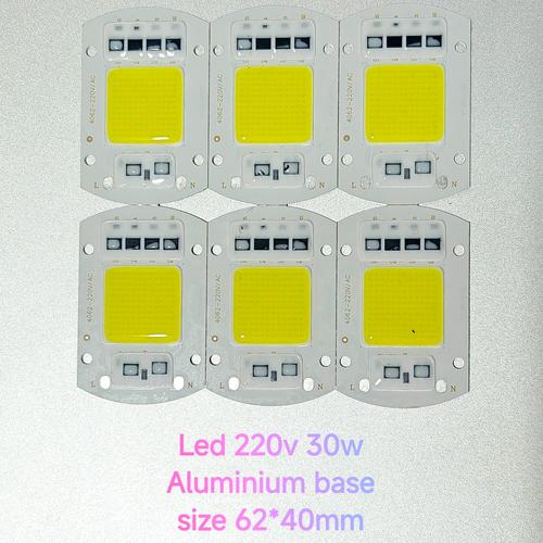 Jual Modul Led 220v 30w aluminium base super terang 6500k Putih - Kota ...