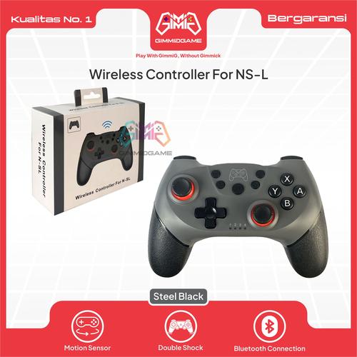 Promo Stick Stik Pro Controller Nintendo Switch Lite OLED N-SL Steel ...
