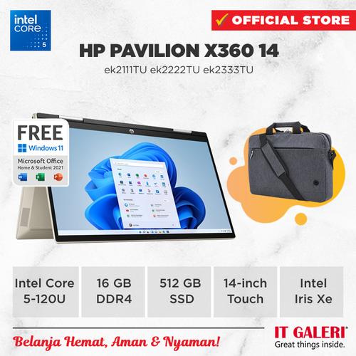 Promo HP Pavilion x360 14 ek2111TU ek2222TU ek2333TU - Intel Core 5 ...