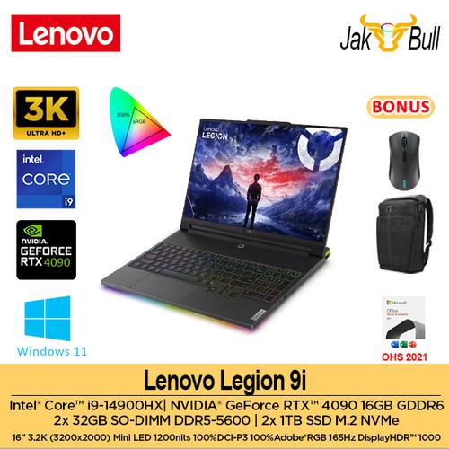 Promo Lenovo Legion 9i i9-14900HX RTX4090 2TB SSD 64GB 3K Mini LED 100 ...
