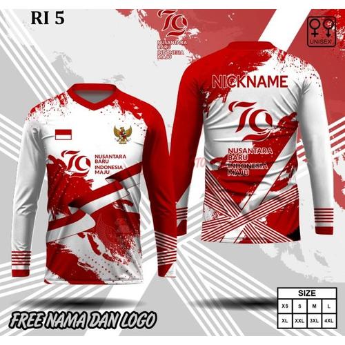 Jual Jersey hut kemerdekaan ri ke 79 kaos dirgahayu Republik Indonesia ke 79 baju kemerdekaan ...