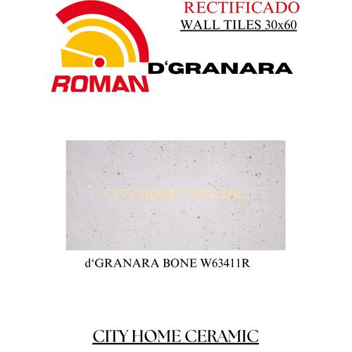 Jual ROMAN d'GRANARA BONE W63411R 30x60/DINDING/DAPUR/KAMAR MANDI ...